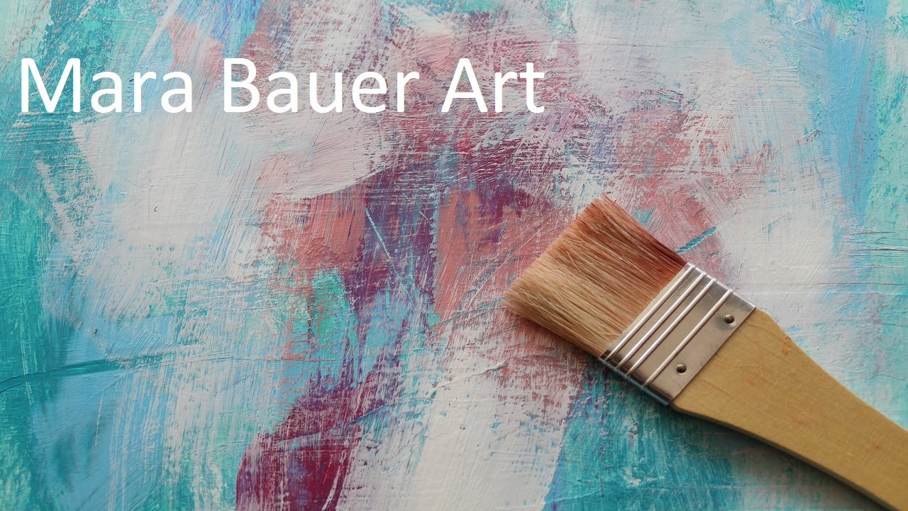 Abstract acrylic painting - Acrylmalen - Acrylic painting - Anfänger ...