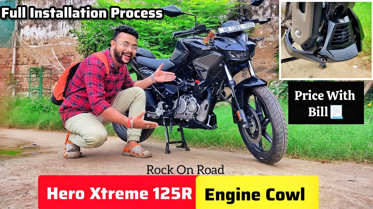 Hero Xtreme 125R Engine Cowl Available Installation & Price All Details ...