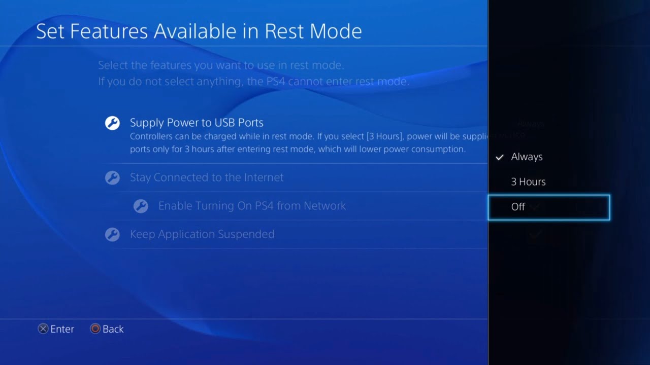Turn off power to USB ports in Rest Mode to make PS4 silent - YouTube