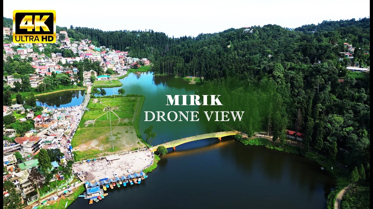 Mirik Drone view and stress relief relaxing music | ultra HD 4K - YouTube