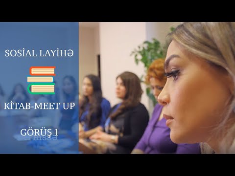 Sosial layihə | Kitab-Meet Up | Kitab klubu | Görüş 1