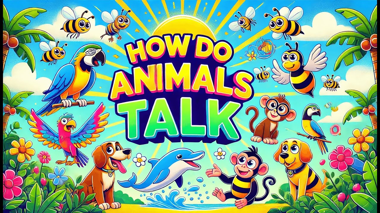 How Do Animals Communicate? 🐾🐦🦁 Animals Talk - Kids videos - Kids ...