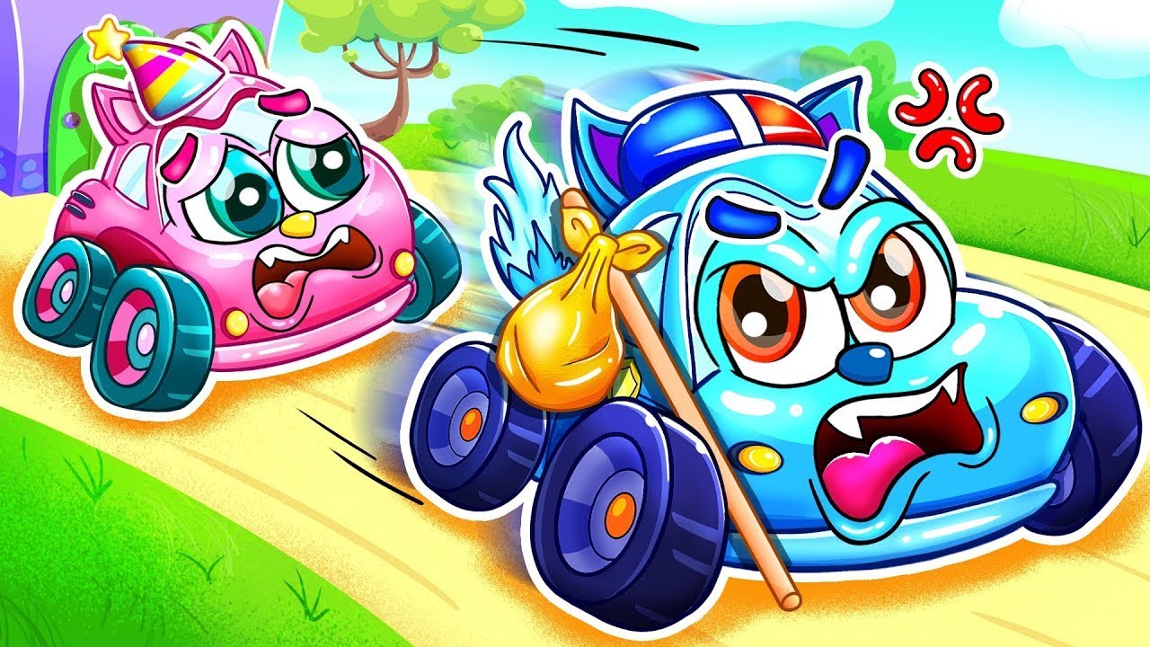 Baby Car's Birthday Surprise Song Baby Cars & Friends Nursery Rhymes ...