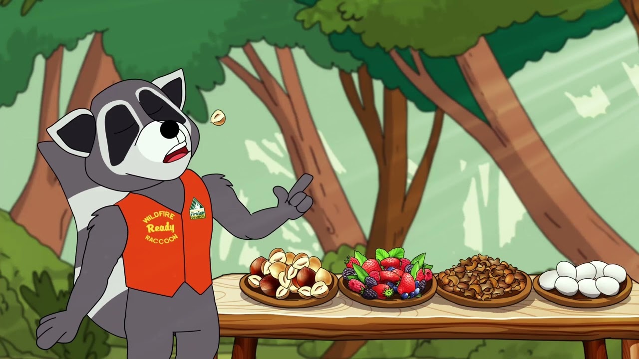 Wildfire Ready Raccoon TV - YouTube
