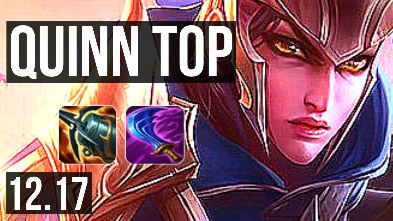 QUINN vs SHEN (TOP) | Rank 4 Quinn, 8/0/0, 1300+ games, 1.5M mastery ...