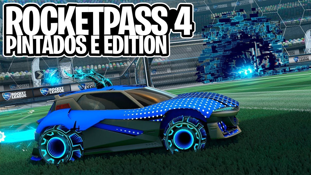 TODOS OS ITENS EDIÇÃO ESPECIAL E PINTADOS DO ROCKET PASS 4! - Rocket ...