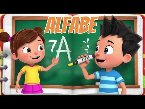 Üç Kere A A A - Alfabe Müzikali Çocuk Şarkısı - HA YAPIM (Official)