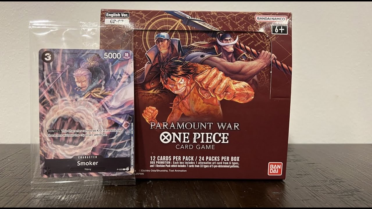 One Piece OP 02 Paramount War Unboxing - YouTube