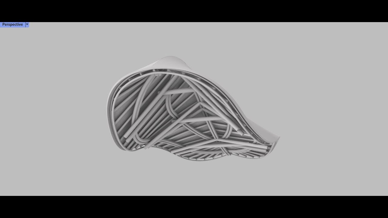 Tutorial 3D : Desain Balok Atap (Roof Beam) Arsitektur Bambu di Rhino ...