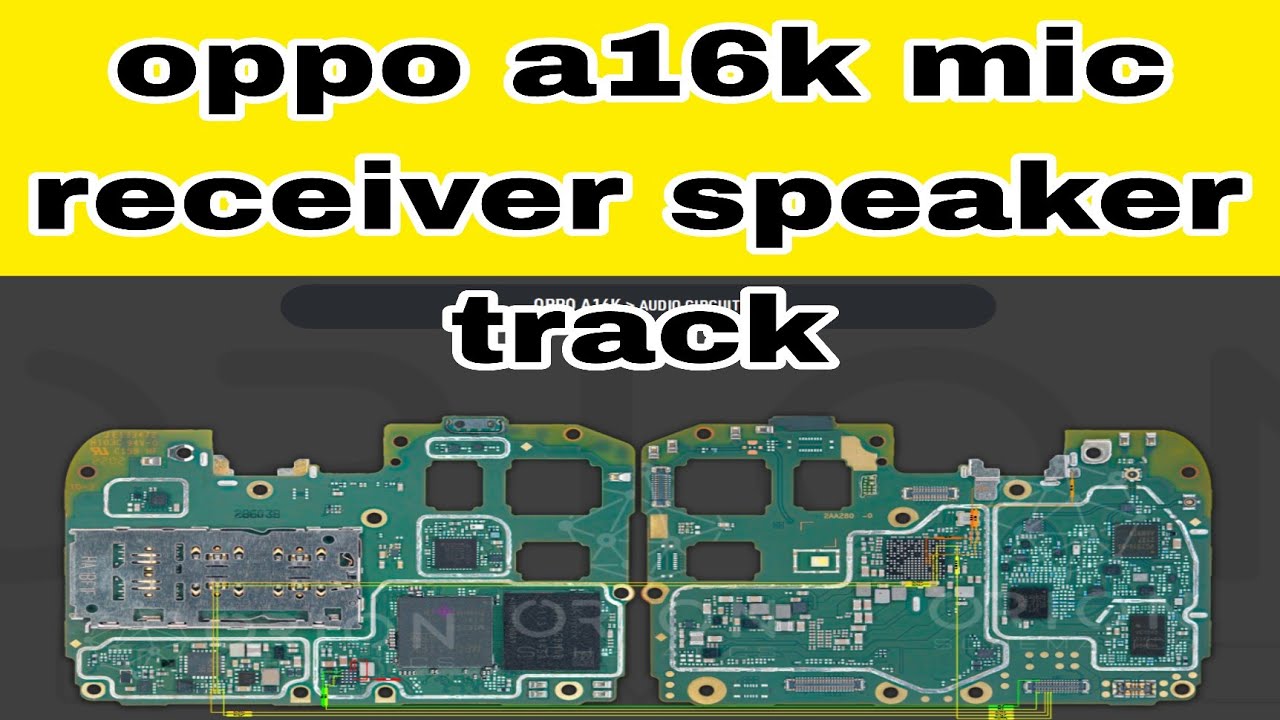 Oppo a16k speaker mic receiver problem solution// all track ...