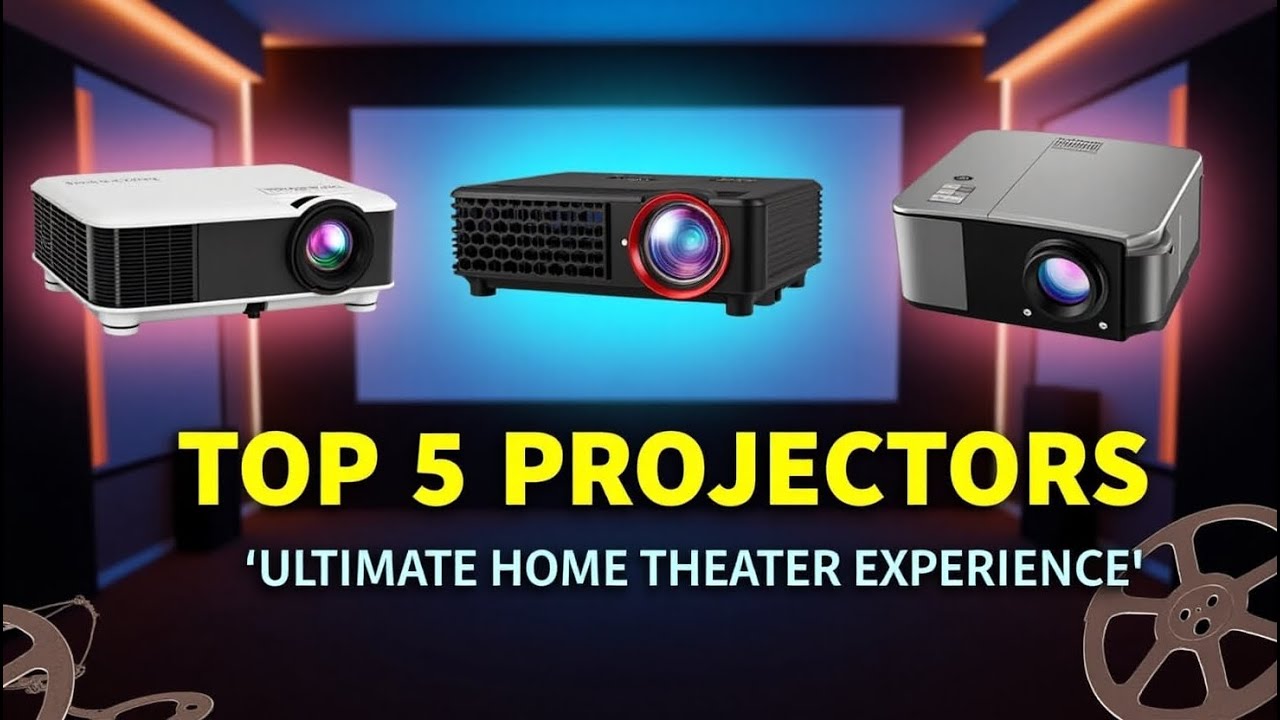 Best 4k projectors On Aliexpress | Top 5 4k projectors Reviews - YouTube
