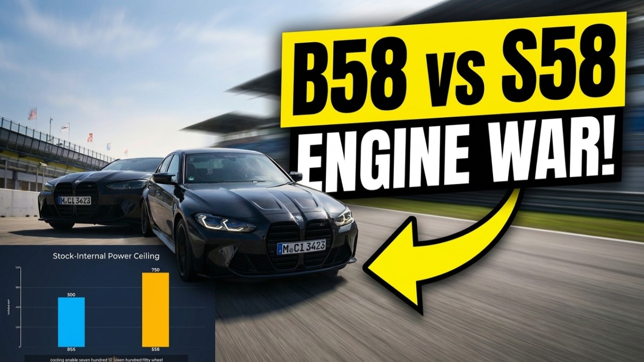 BMW B58 vs S58 — The Real Difference ! - YouTube