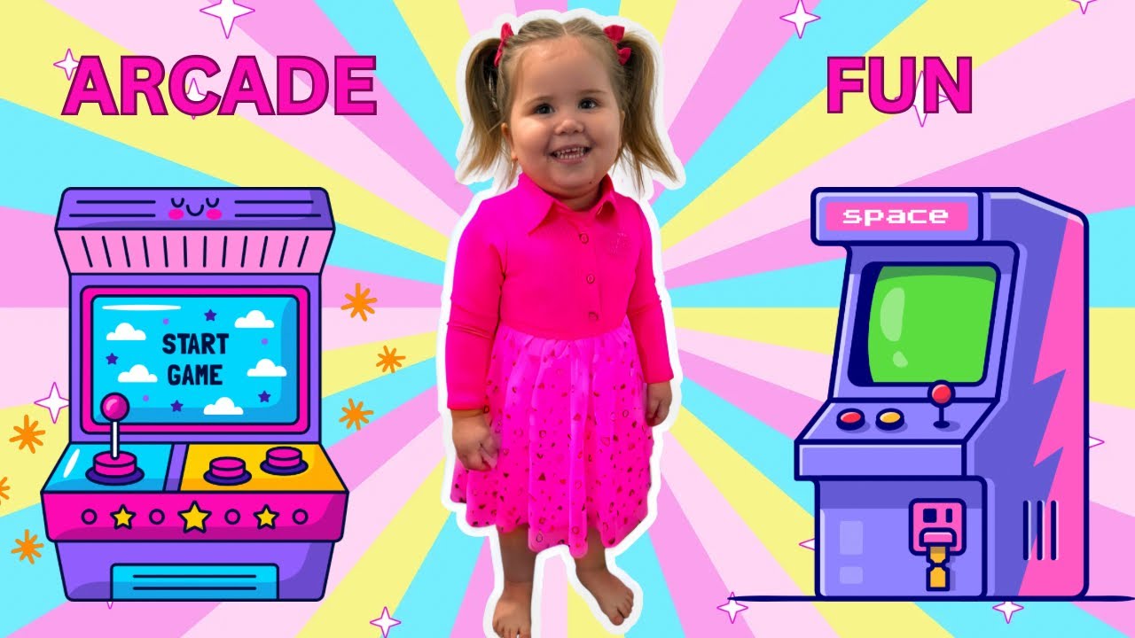 CRAZY ARCADE FUN!! Fun day at the ARCADE🎊Blanca’s Exiting Adventure 🎊# ...