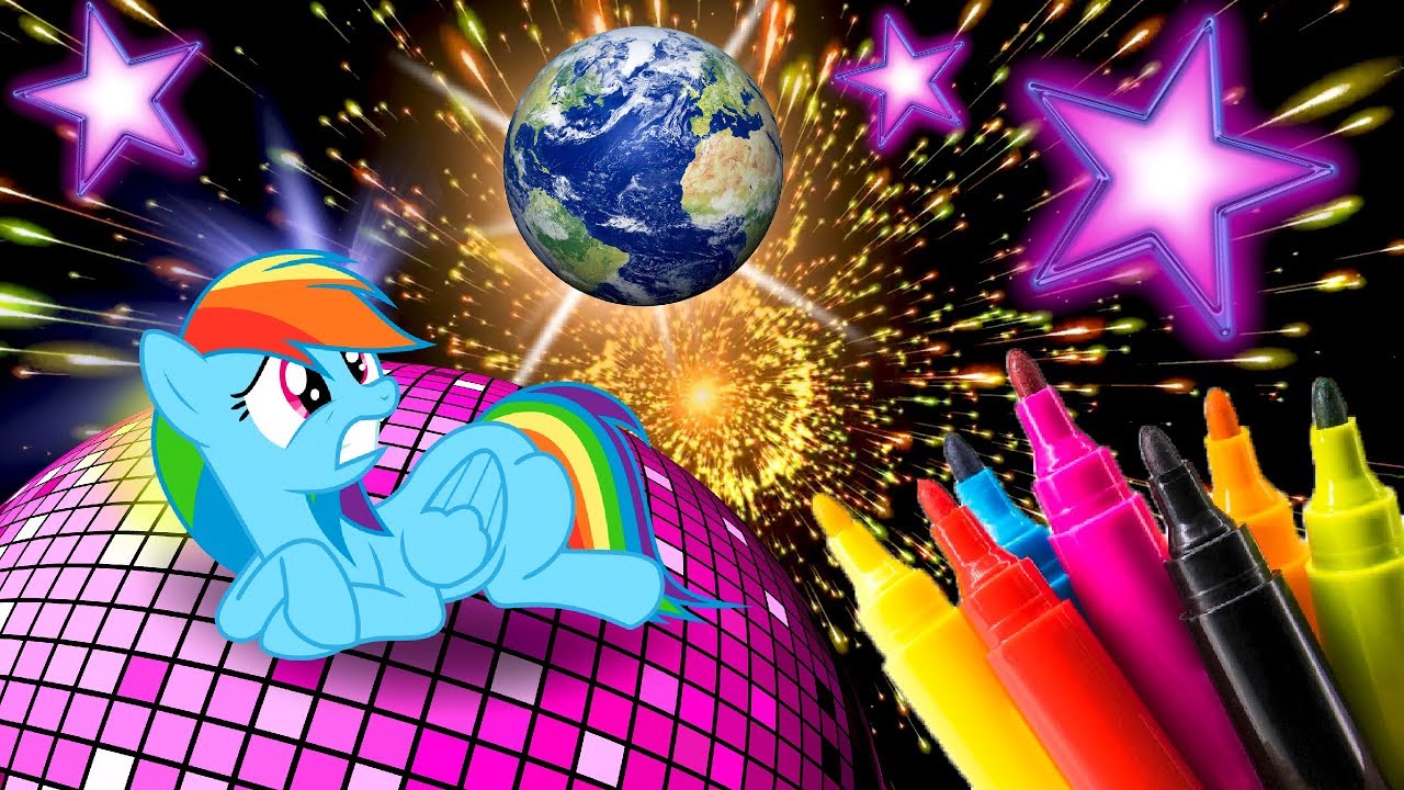 MLP Animation Songs Rainbow Dash Coloring - YouTube
