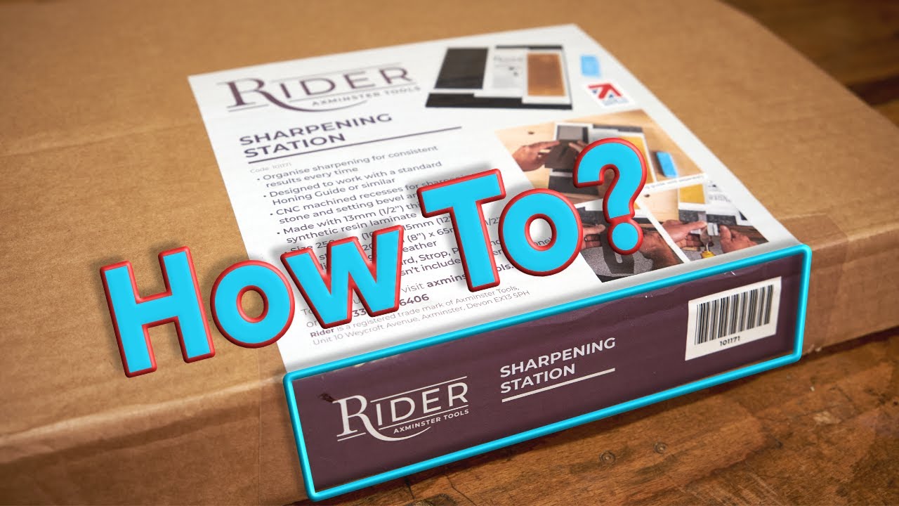 Step by Step guide to hand sharpen a blade using this nifty kit from ...