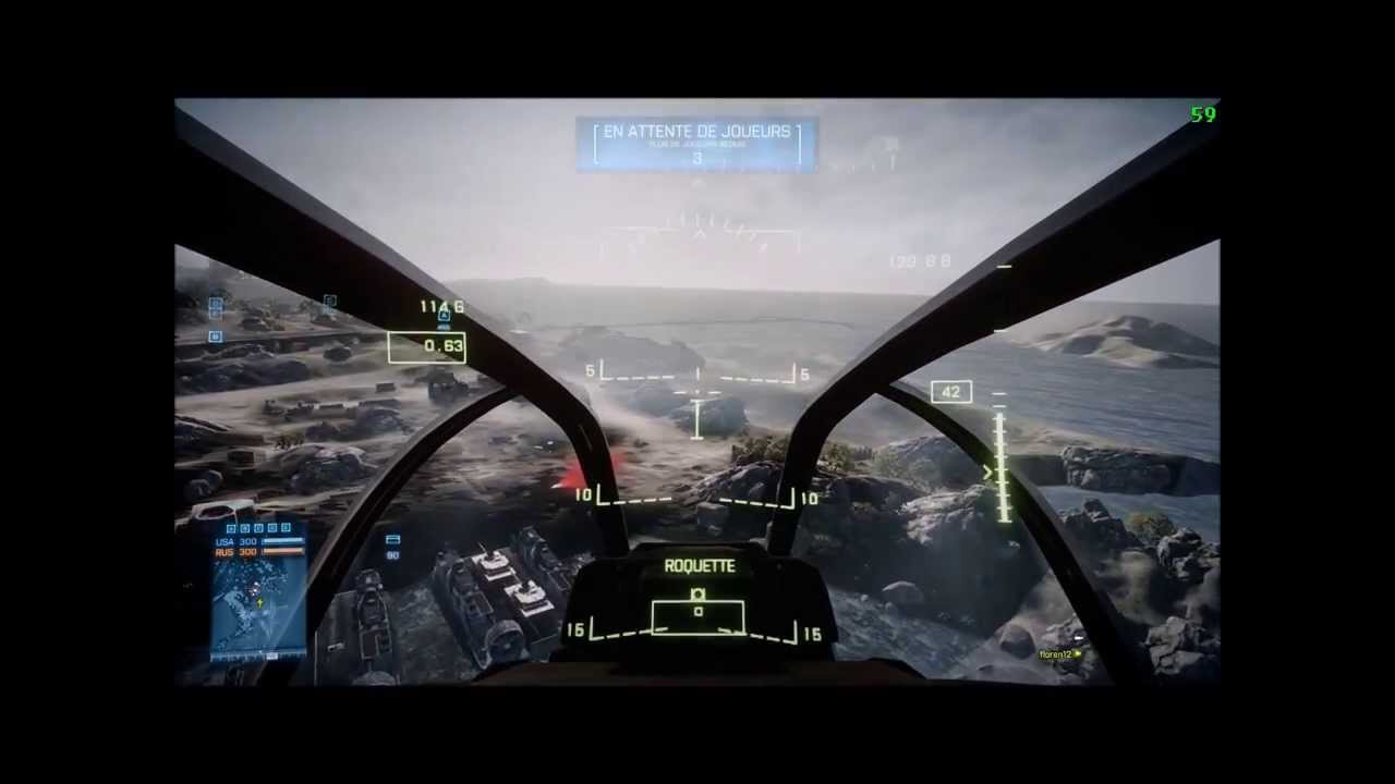test bf3 avec la nvidia gtx 660 (non ti) - YouTube