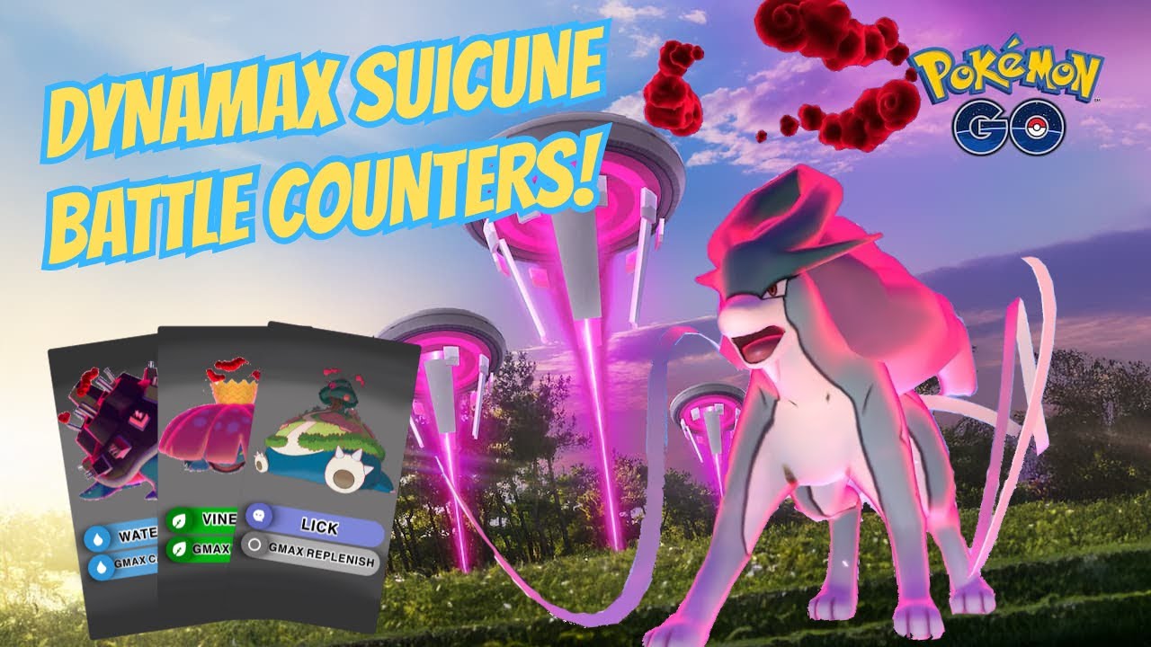 4-Minute Dynamax Suicune Guide – BEST Counters to Win FAST - YouTube