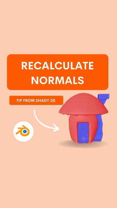 Blender: How to Recalculate Normals? Recalculate Normals function! # ...