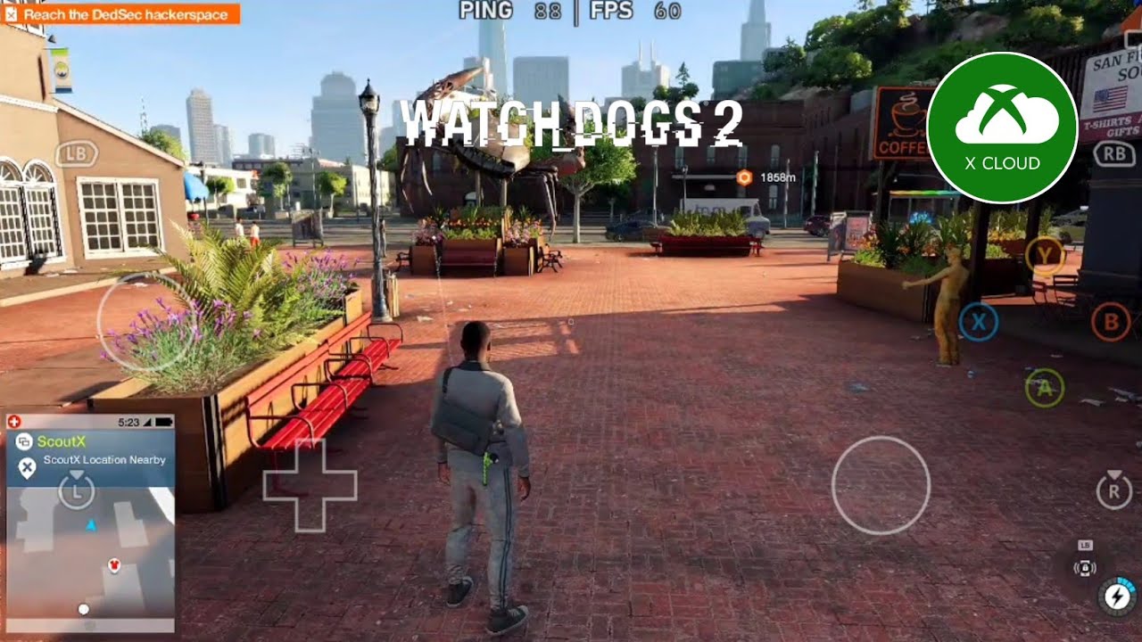 Watch Dogs 2 | Xbox Cloud Gaming (Beta) on Android - YouTube