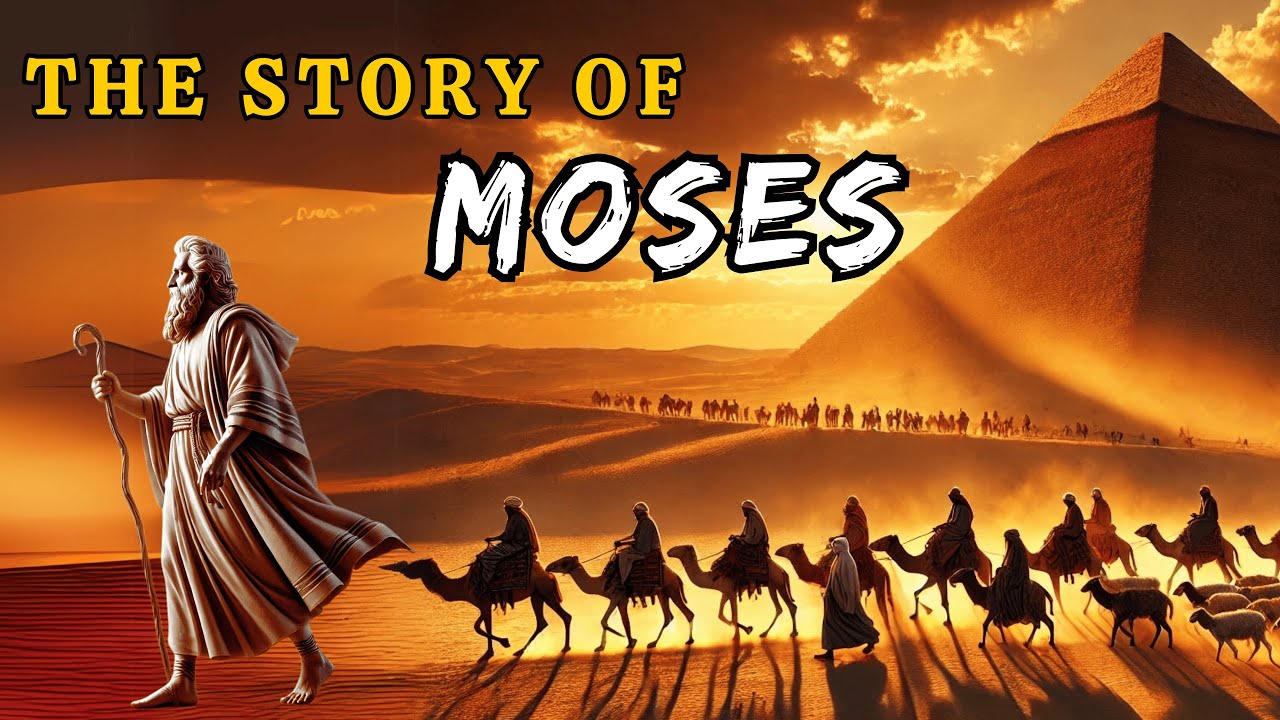 The complete story of MOSES like you've never seen it before | Bible ...