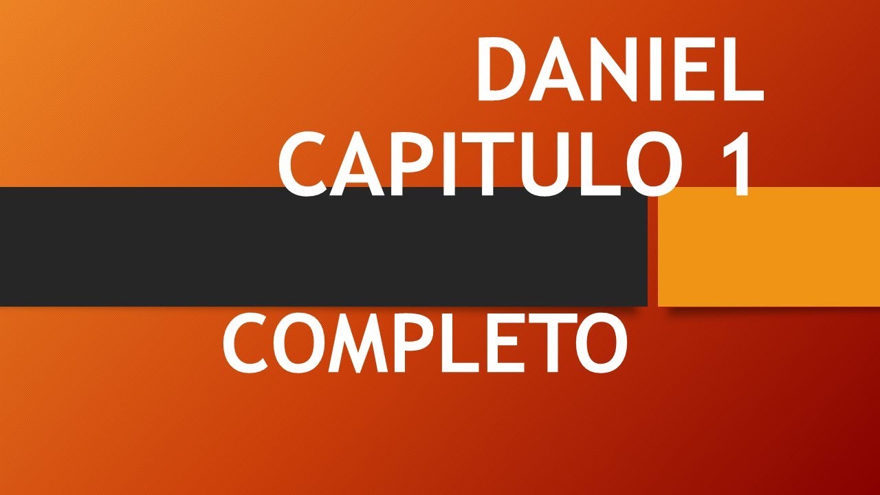 Daniel Capitulo 1 Completo - YouTube