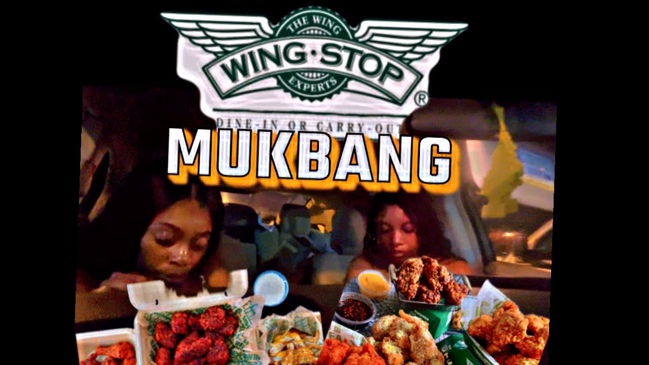 WINGSTOP MUKBANG - YouTube