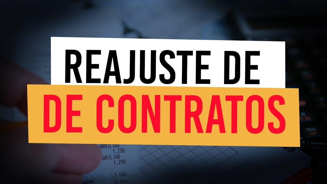 Reajuste de contratos - YouTube