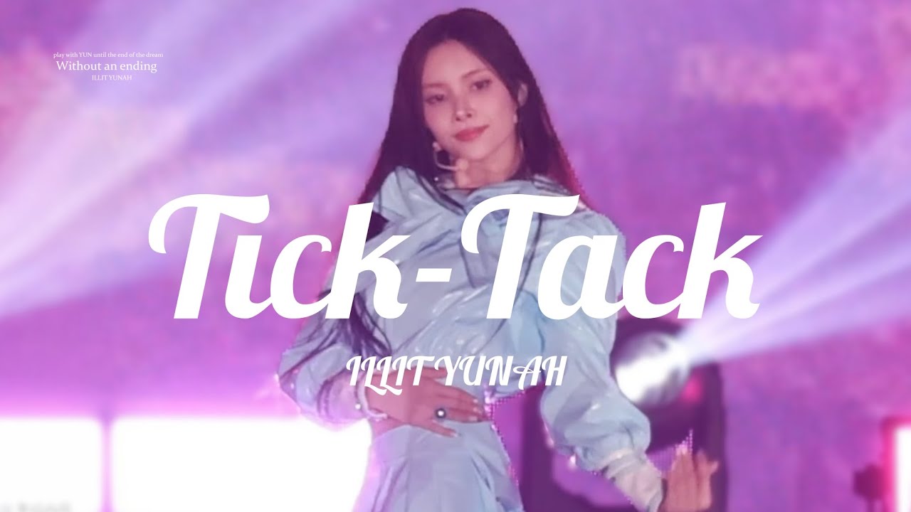 241215 ILLIT YUNAH Tick-Tack Fancam - YouTube