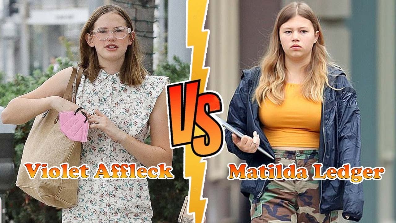 Matilda Ledger (Heath Ledger's Daughter) Vs Violet Affleck ...