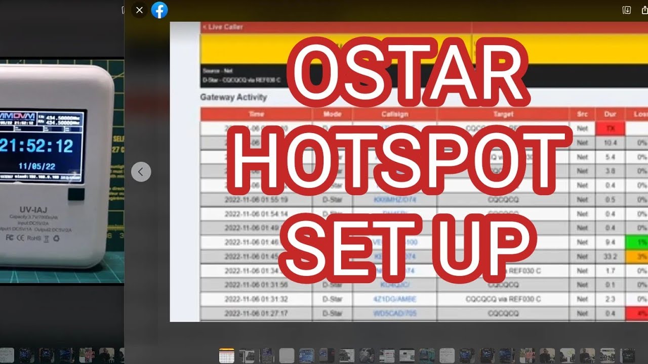 OSTAR MMDVM SET UP- UV-IAJ HOTSPOT-Portable (Internal Battery)dmr,dstar ...