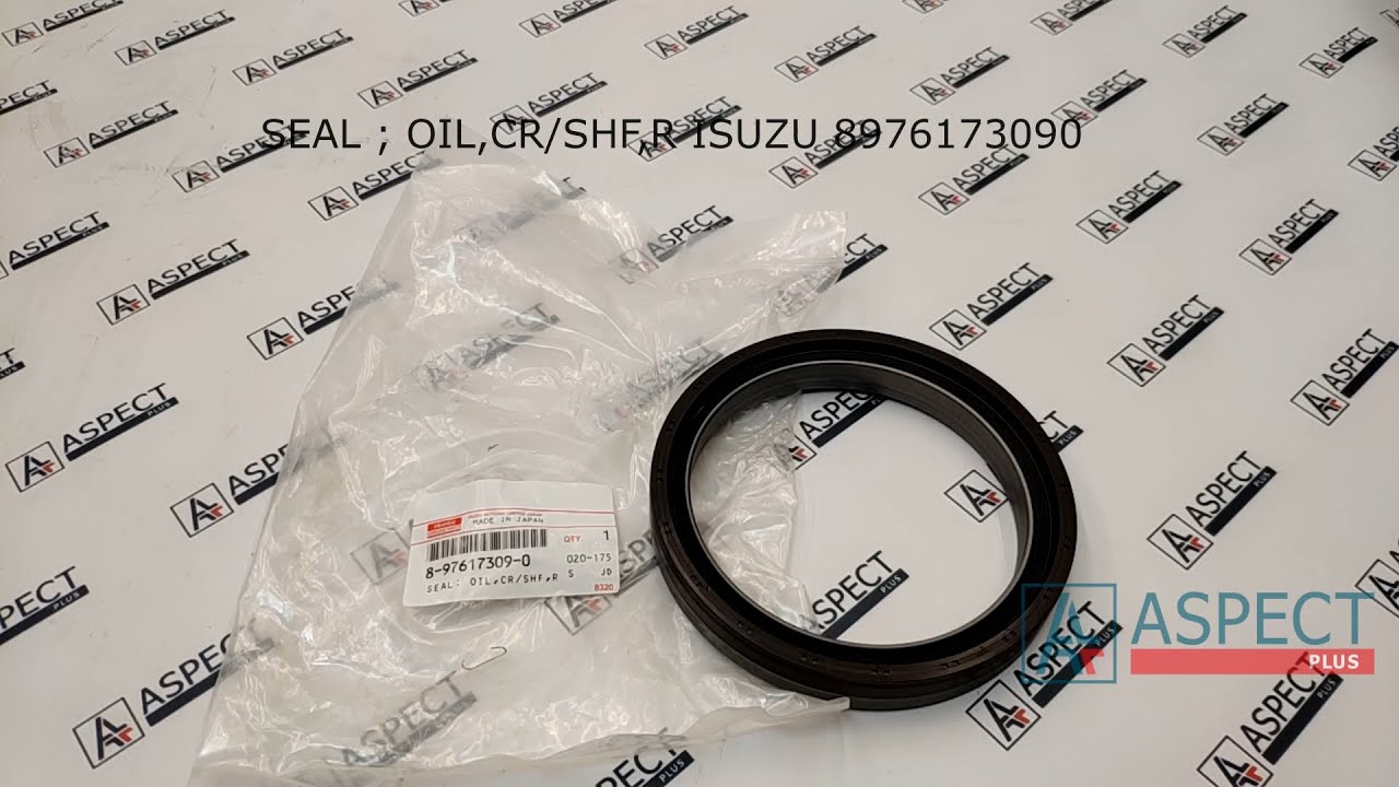 Сальник коленвала задний Isuzu 6WG1 6WF1 8976173090 1096255571 SEAL ...