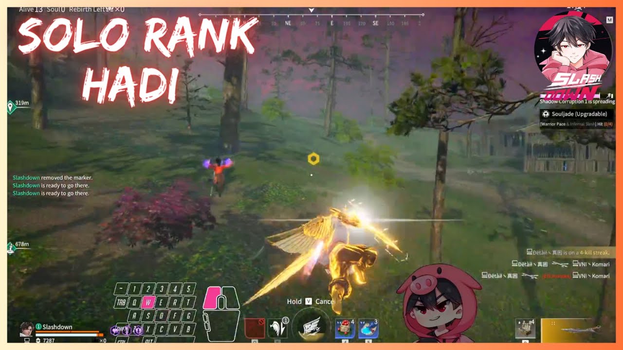 Solo Rank Gameplay - Hadi 9 Kills #8 Naraka Bladepoint - YouTube
