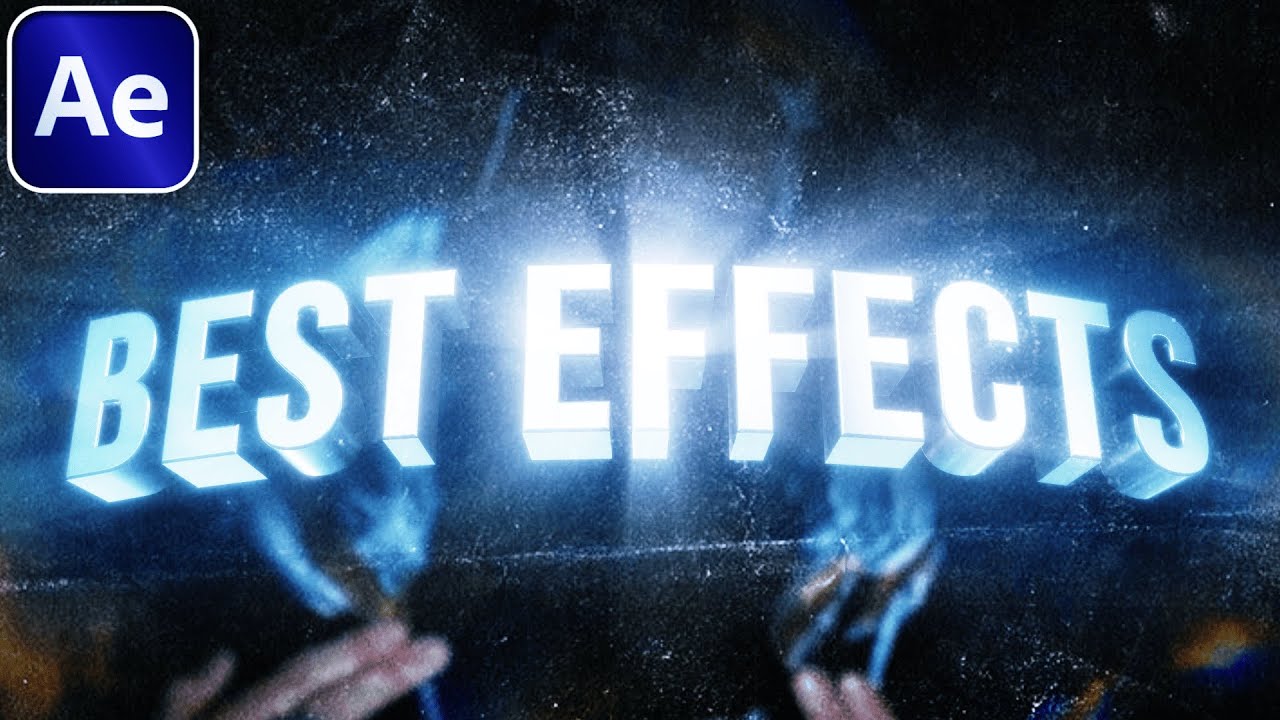 BEST Effects for Music Video Editing in After Effects - YouTube