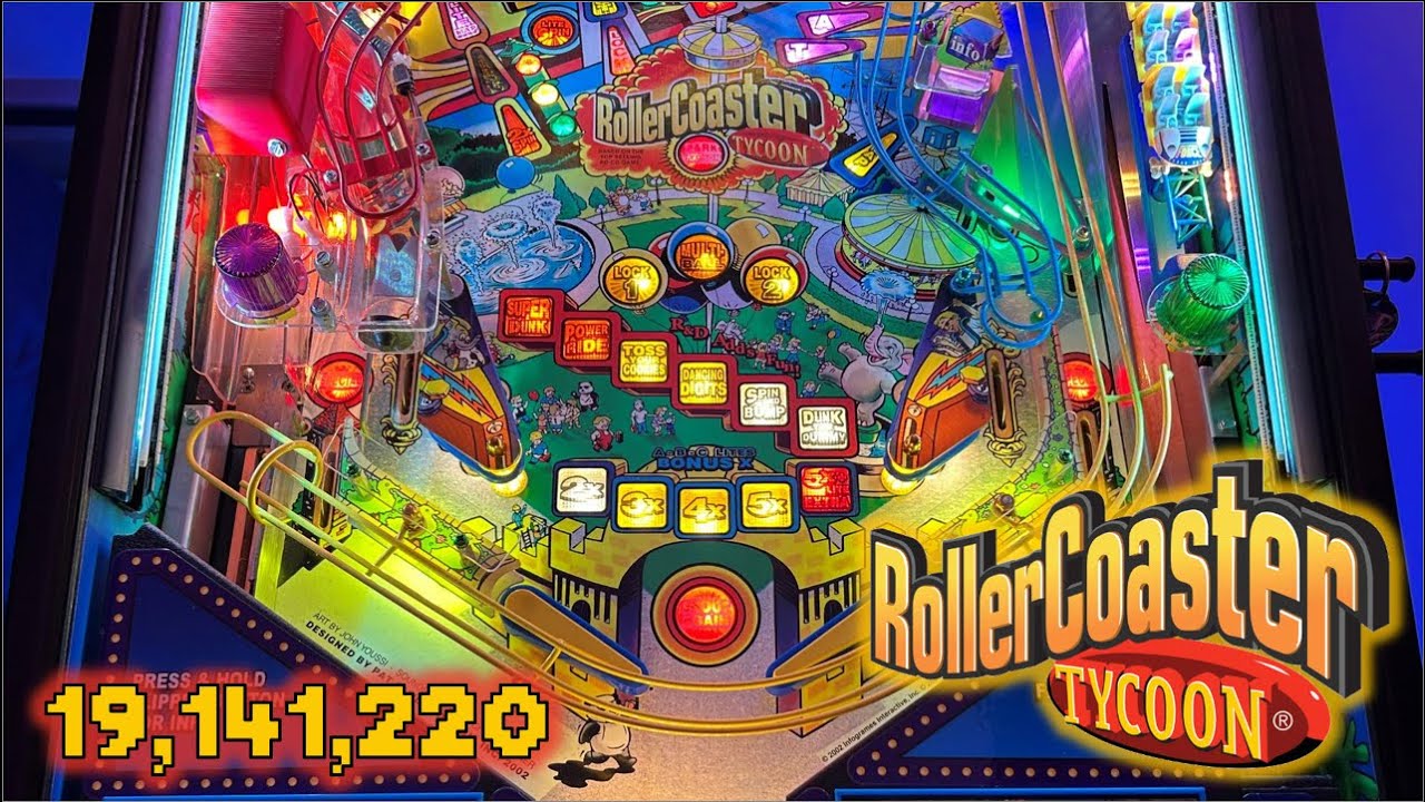Roller Coaster Tycoon Pinball - 19,141,220 - YouTube