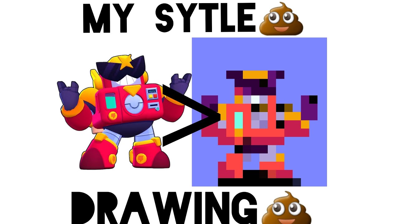 HOW TO DRAW BRAWL STARS SURGE | MY STYLE💩 EASY - YouTube