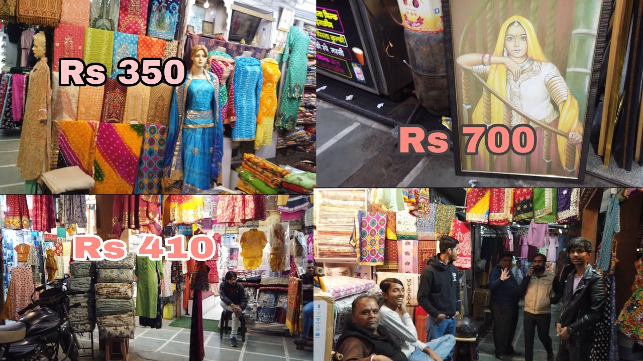 Nehru Bazaar Jaipur | Bapu Bazaar | Cheapest Market in Jaipur | Nehru ...