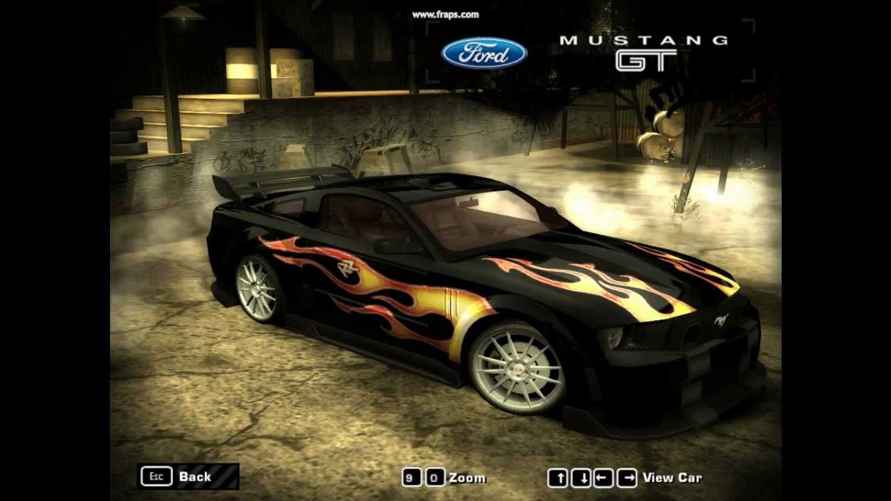 Need for Speed Most Wanted - Razors Ford Mustang GT Tuning HD - YouTube