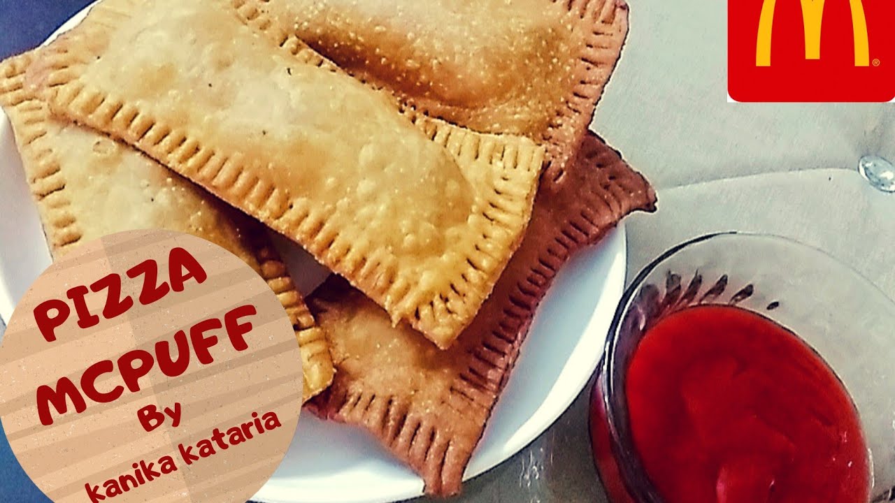 McDonald's style - Pizza McPuff/ How to make Pizza MCPUFF at Home ...
