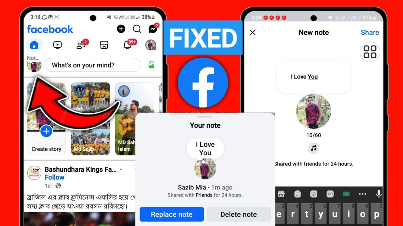 How to Fix Facebook Profile Notes Option Not Showing | Profile Notes ...