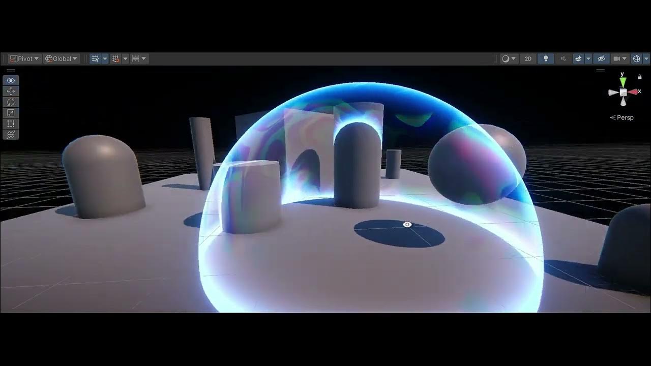Unity Bubble Shield Shader VFX - YouTube