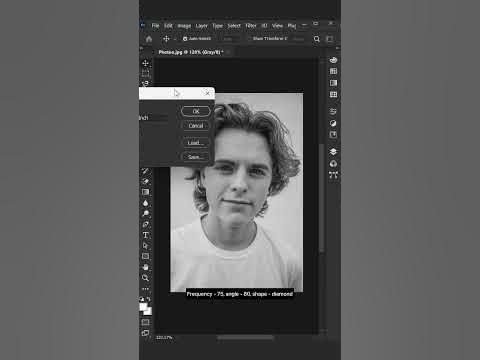 Bitmap Effect in Photoshop⚡ - YouTube