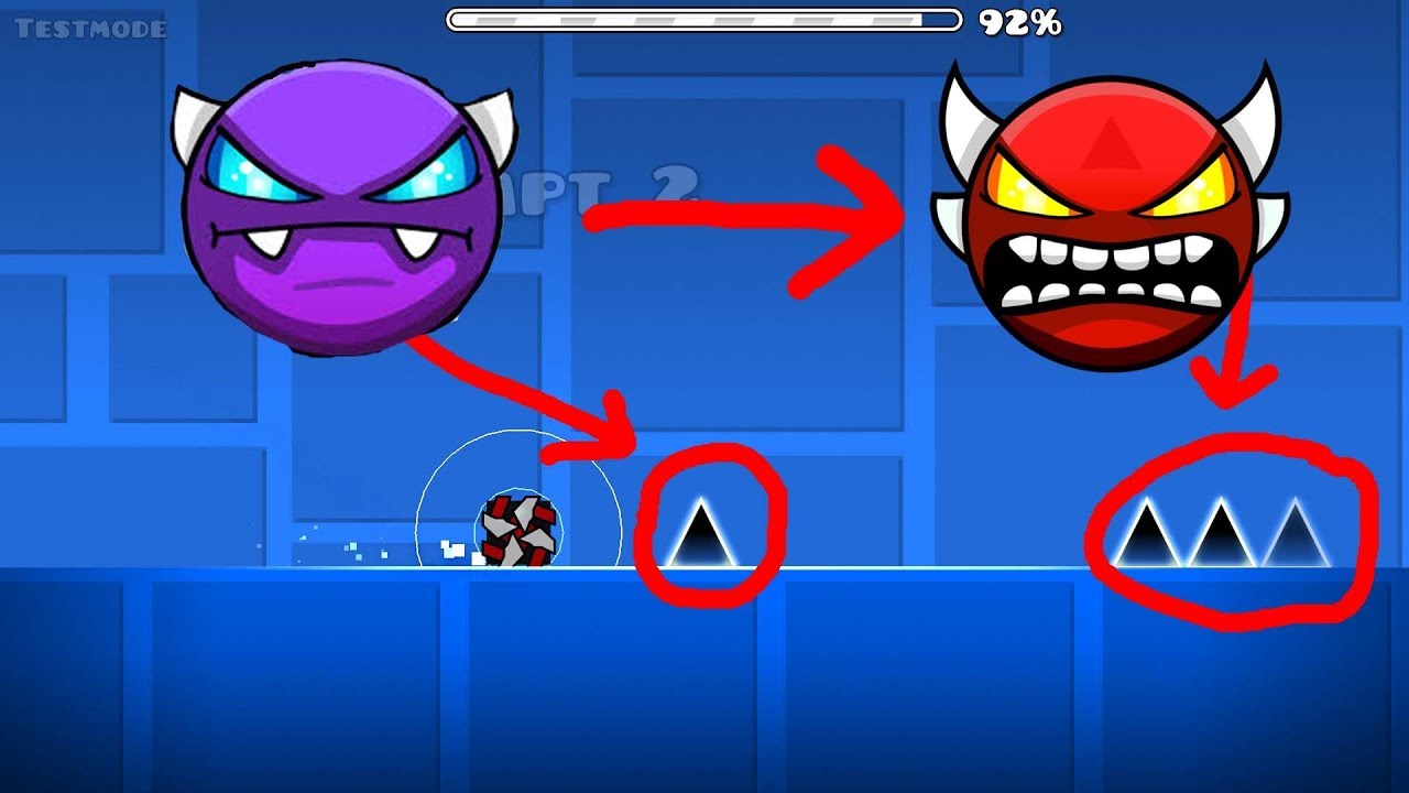 Top 5 ways you can buff your level in Geometry Dash - YouTube