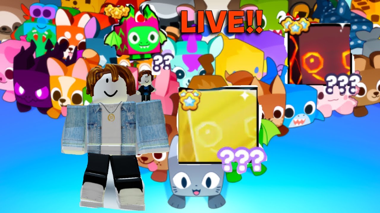 Live Pet Simulator 99 Giving Pets To Viewers!! {Exclusive Pet Giveaway ...