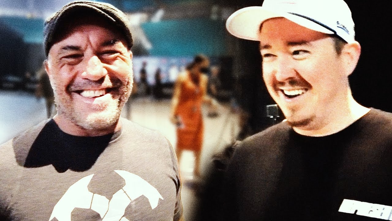 UFC backstage with Joe Rogan, Shane Gillis, and Lex Fridman - YouTube