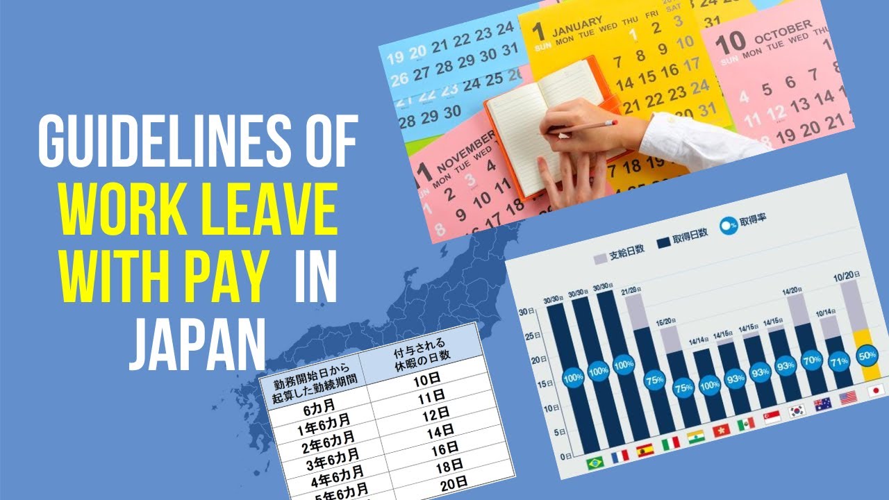 Guidelines of Work Leave With Pay in Japan - YouTube