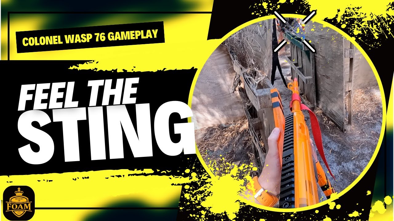 (Nerf Gameplay) Colonel Wasp 76 | Meatgrinder - YouTube