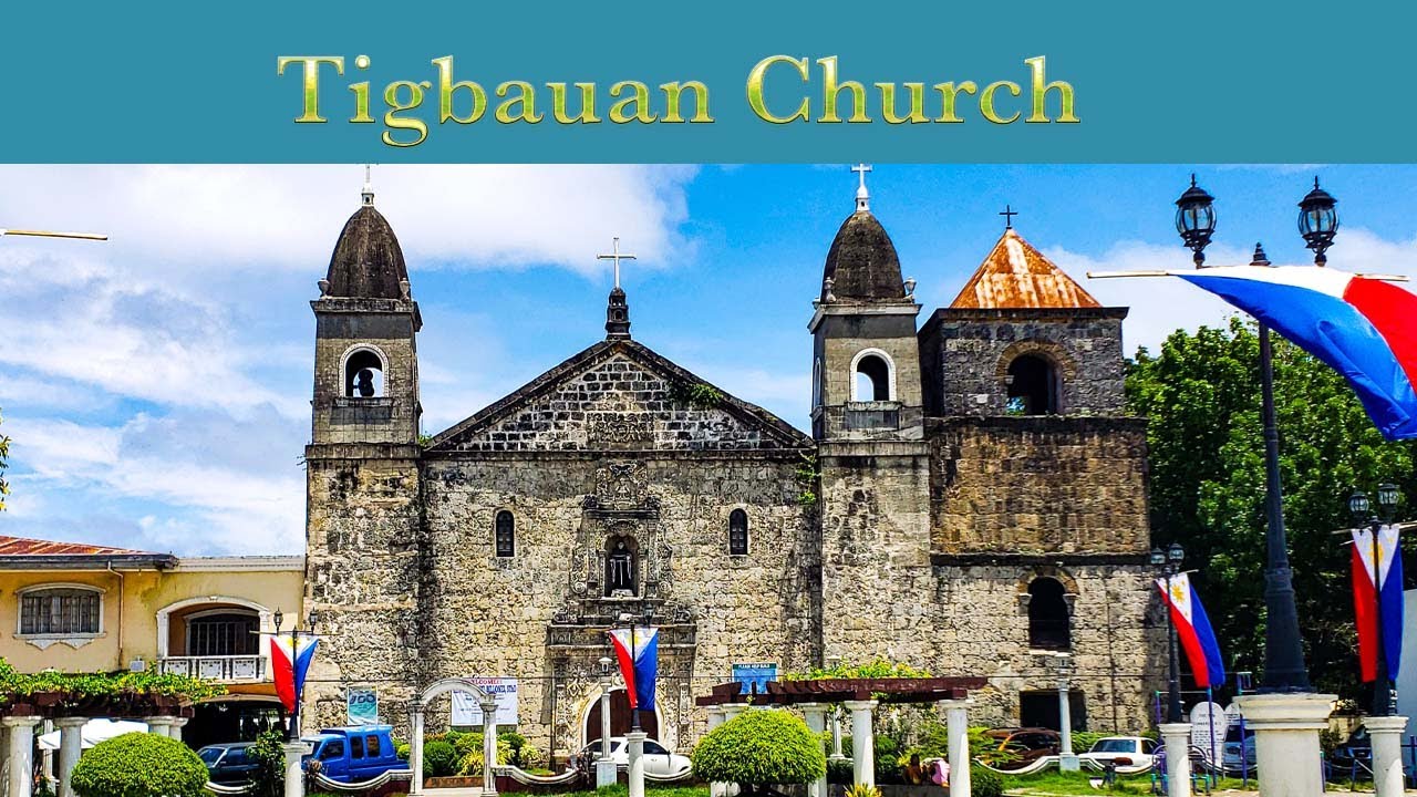 Tigbauan Church, a historic church in the province of Iloilo. - YouTube