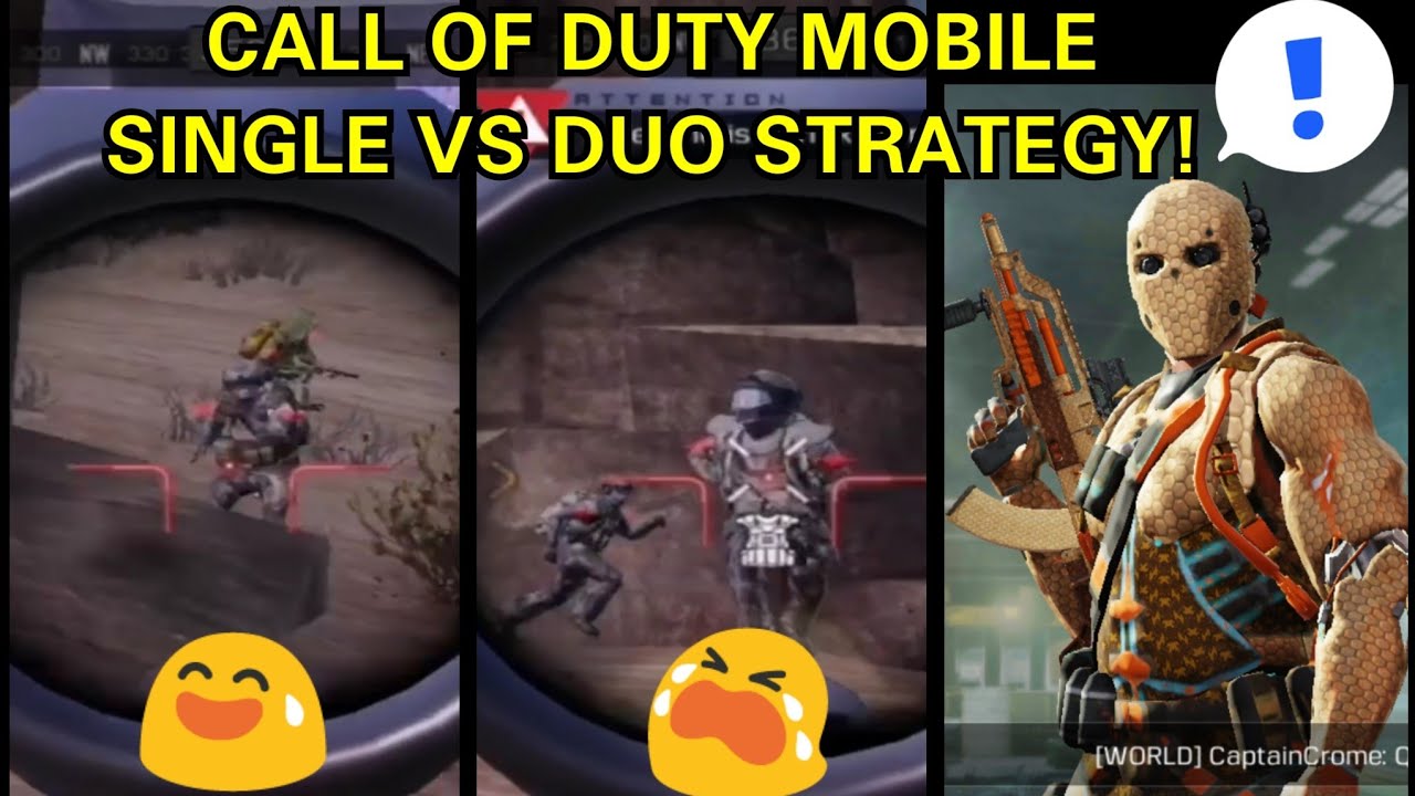 CALL OF DUTY MOBILE BATTLE ROYALE SINGLE VS DUO GAMEPLAY BREAKDOWN ...