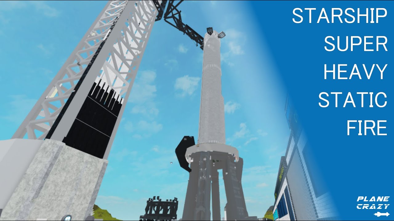 🔴 Booster 9 Static Fire | Plane Crazy Starship - YouTube