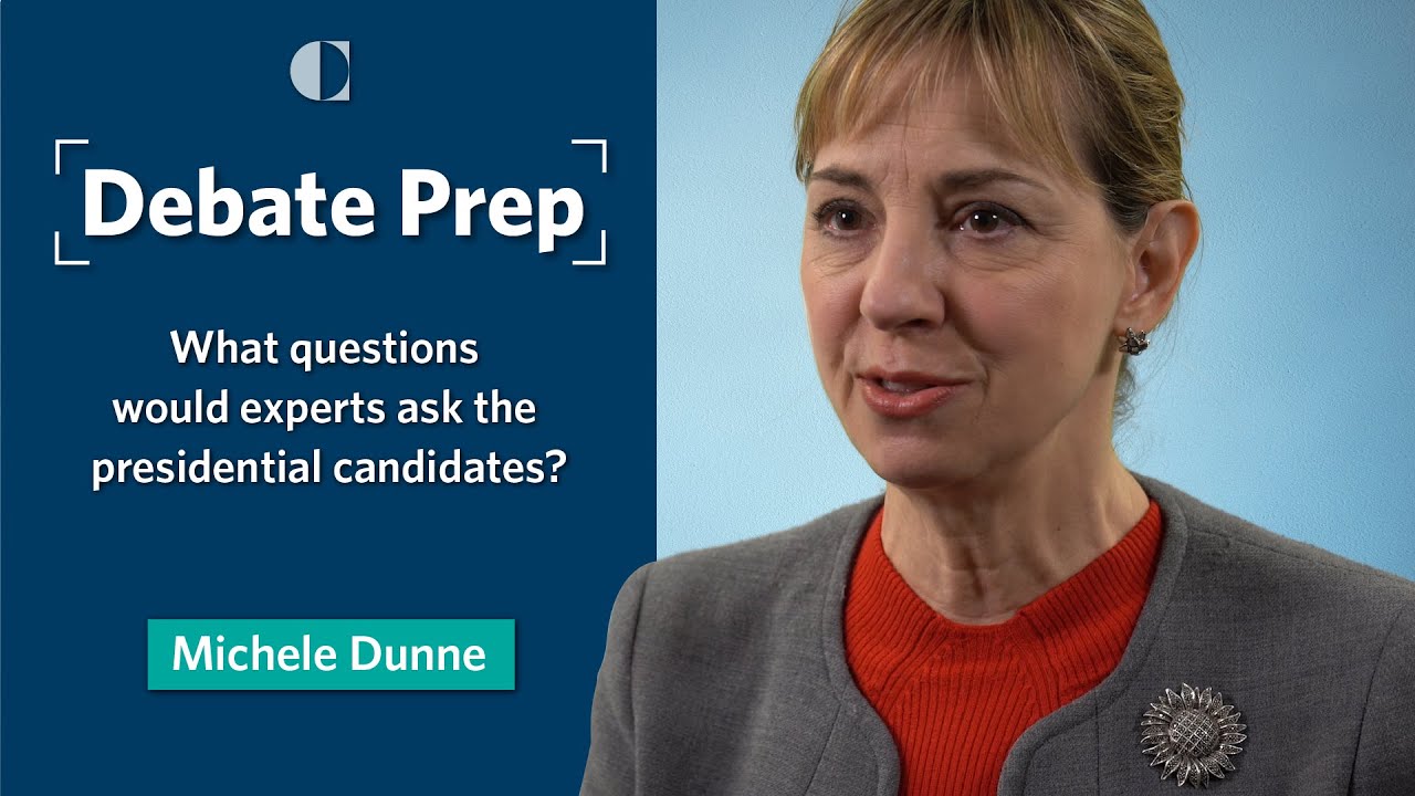 Debate Prep 2020: Michele Dunne - YouTube